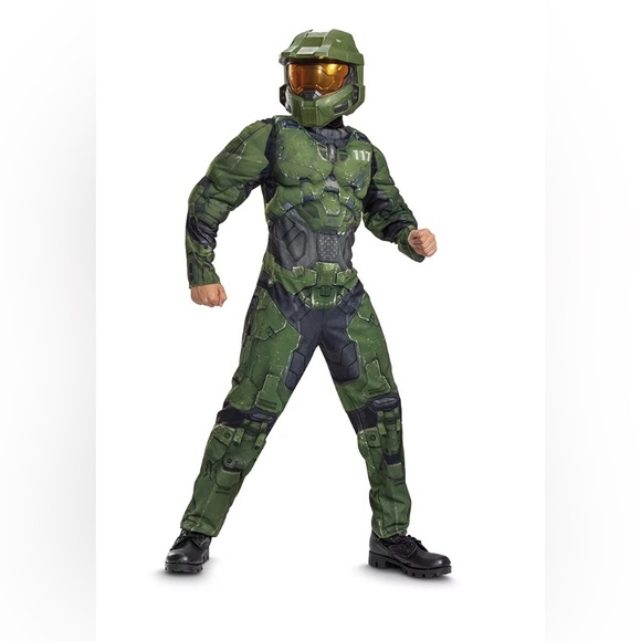 Master Chief | Costumes | Master Chief Infinite Boys Halo Classic ...